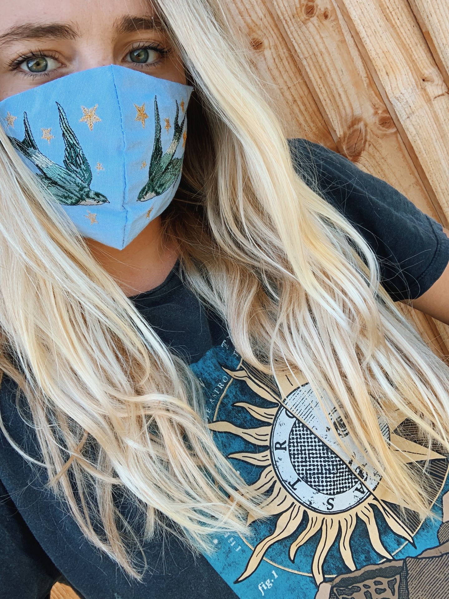 Embroidered Face Mask | Face Masks | Denim and Bone – Denim And Bone
